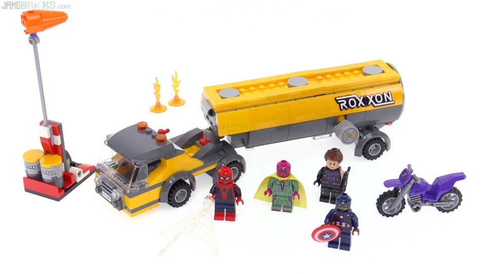 LEGO Marvel Super Heroes Tanker Truck Takedown review! 76067