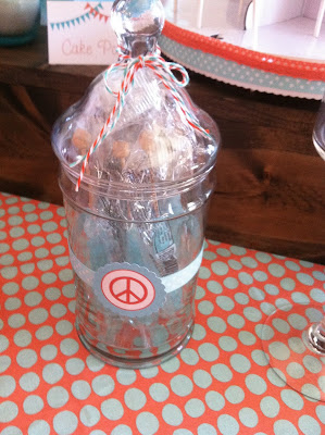 The Baeza Blog: Aqua and Orange Party!