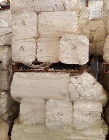 Recycling Plastics: EPS Lumps and Bricks