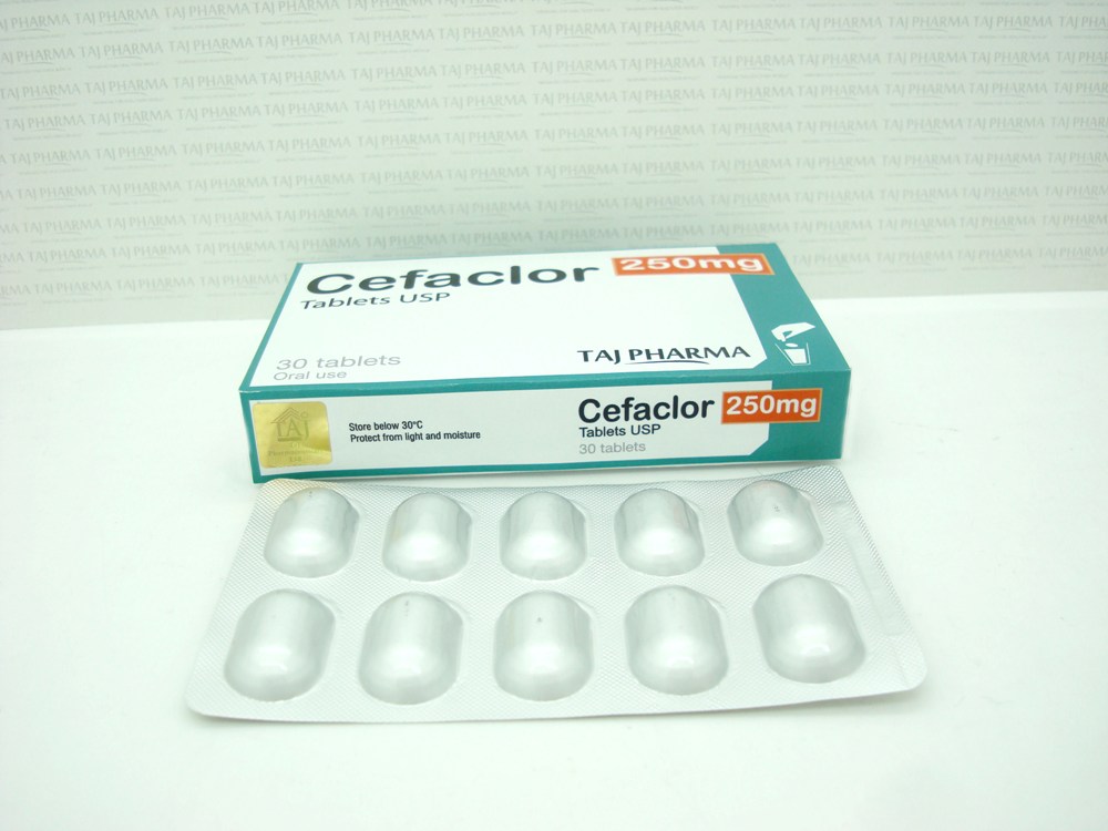 Cefaclor USP 250mg dispersible tablets