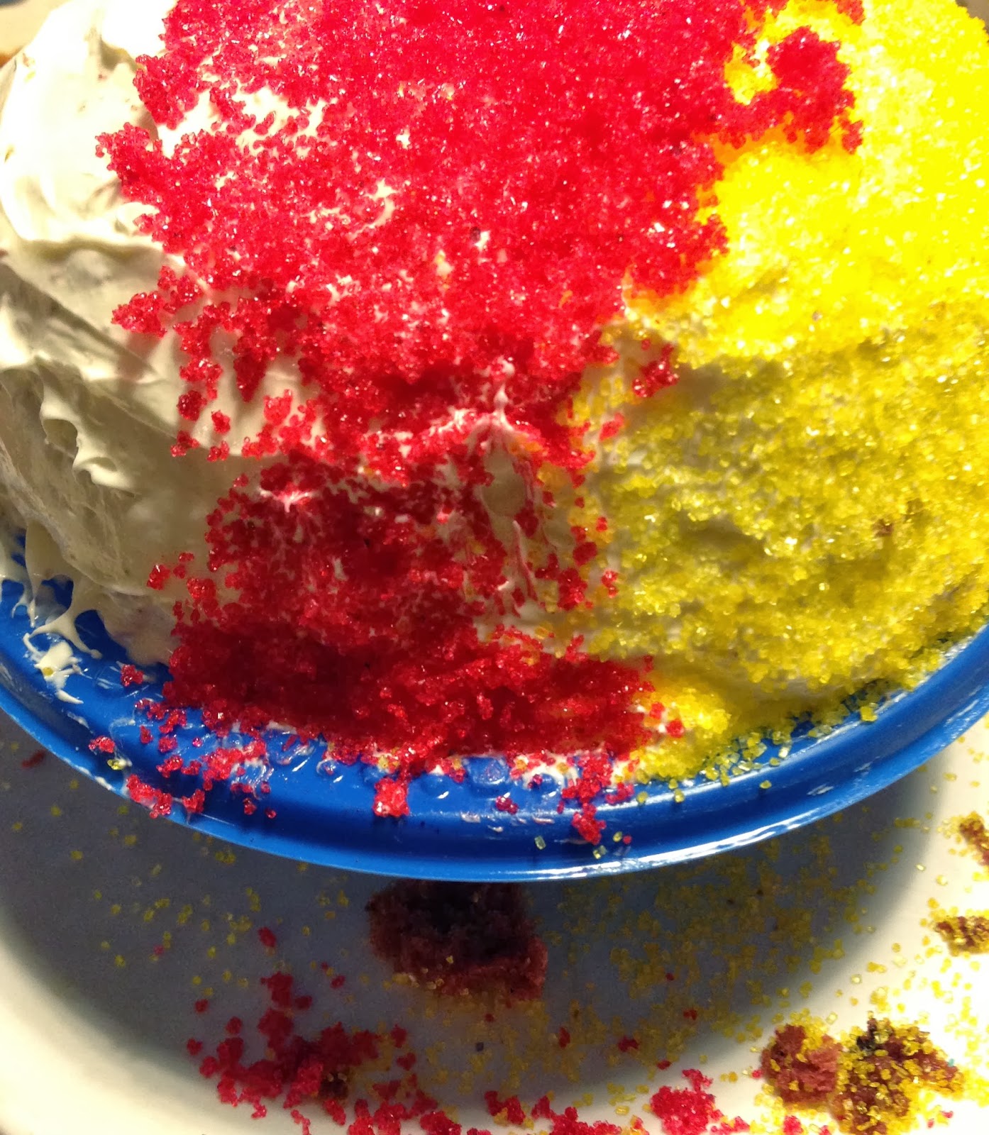 kristiecakes: How to... Make a "Shave Ice" cake