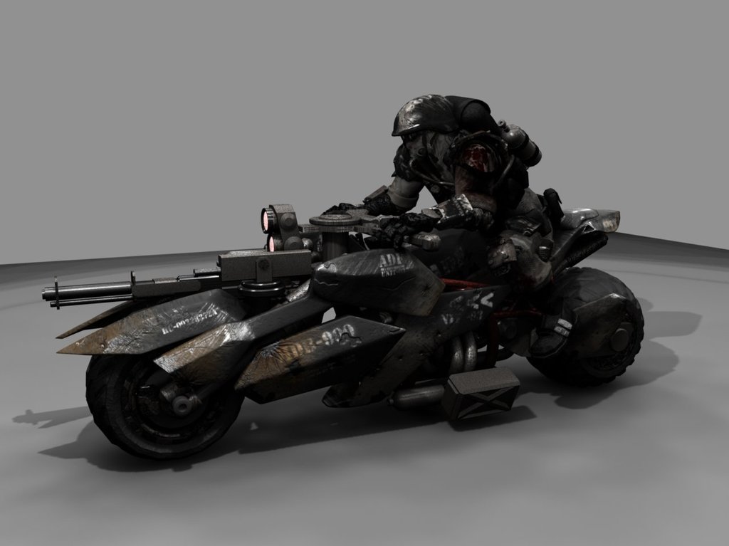 Mercenary Garage : Armour Bike