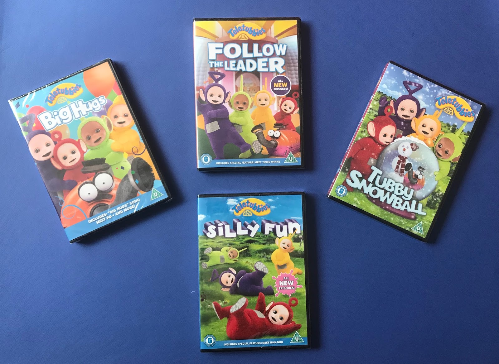 Giveaway: 4 Teletubbies DVDs including Follow The Leader - Counting To Ten