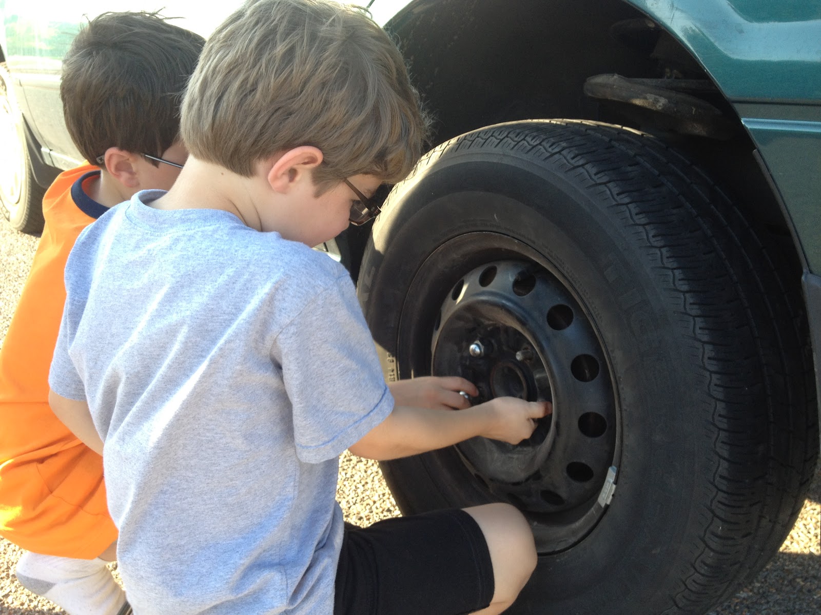 One Kansas Family: How to change a flat tire