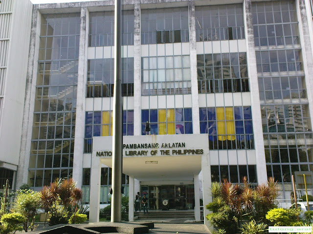 alalay estudyante: Philippine National Library October 10, 2012
