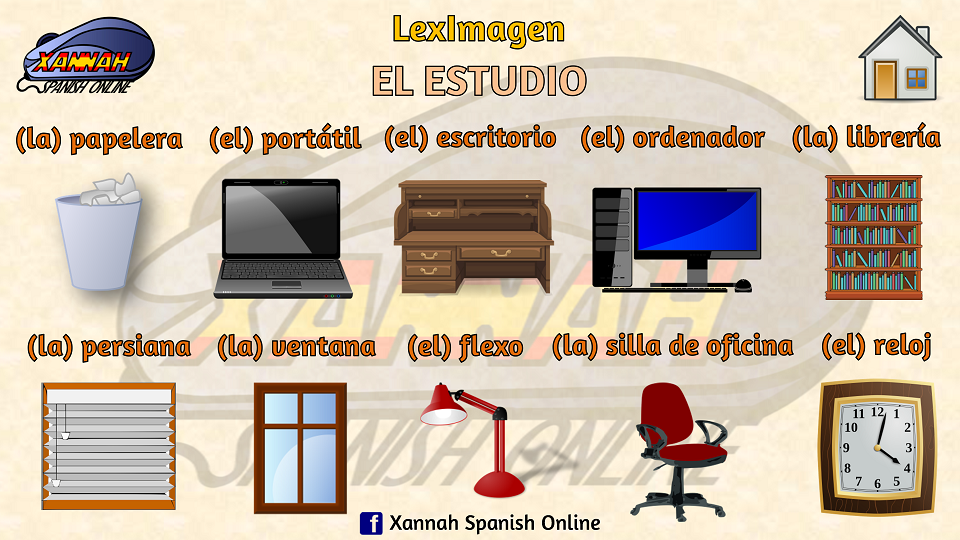 Xannah Spanish Online: LexImagen: el estudio