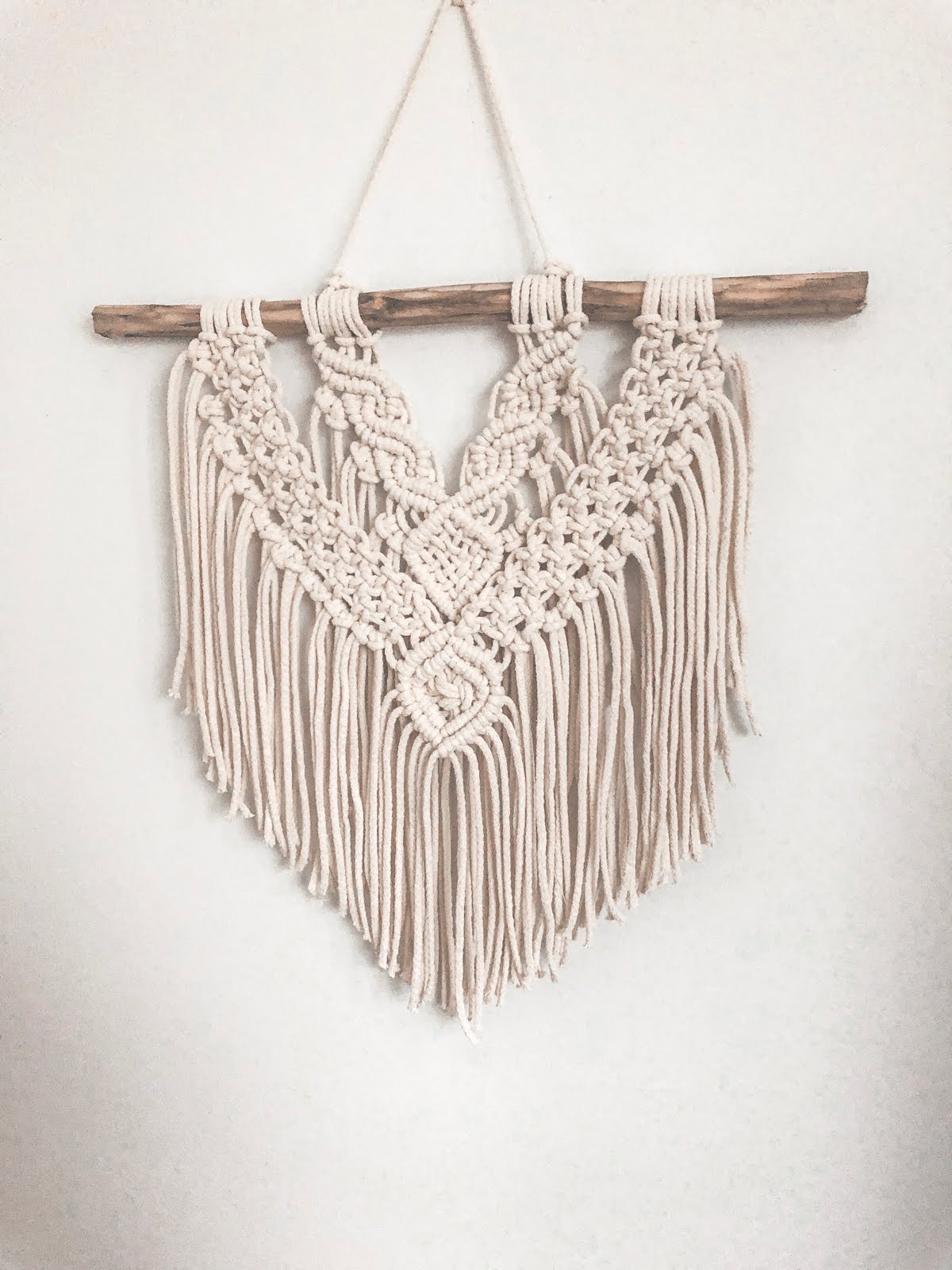 Tutoriaali: makramee-seinävaate