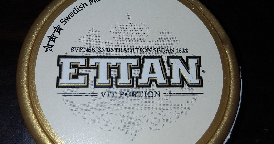Snus Reviews and More!: Ettan White Portion