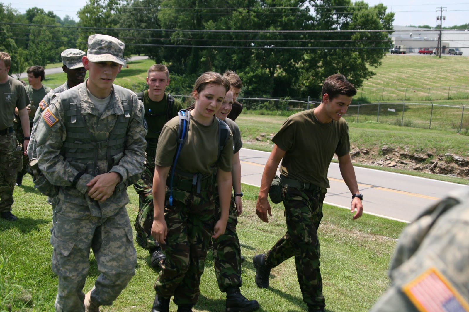 U.S. Army Cadet Corps: Cadet Rangers and British ACF Run Obstacle ...