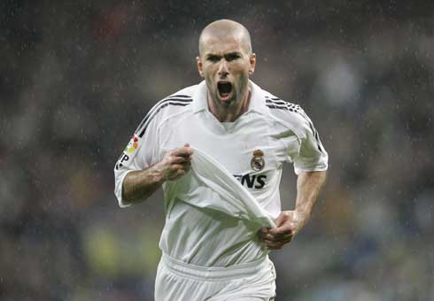 Zinedine Zidane Real Madrid ~ La Liga Football Clubs