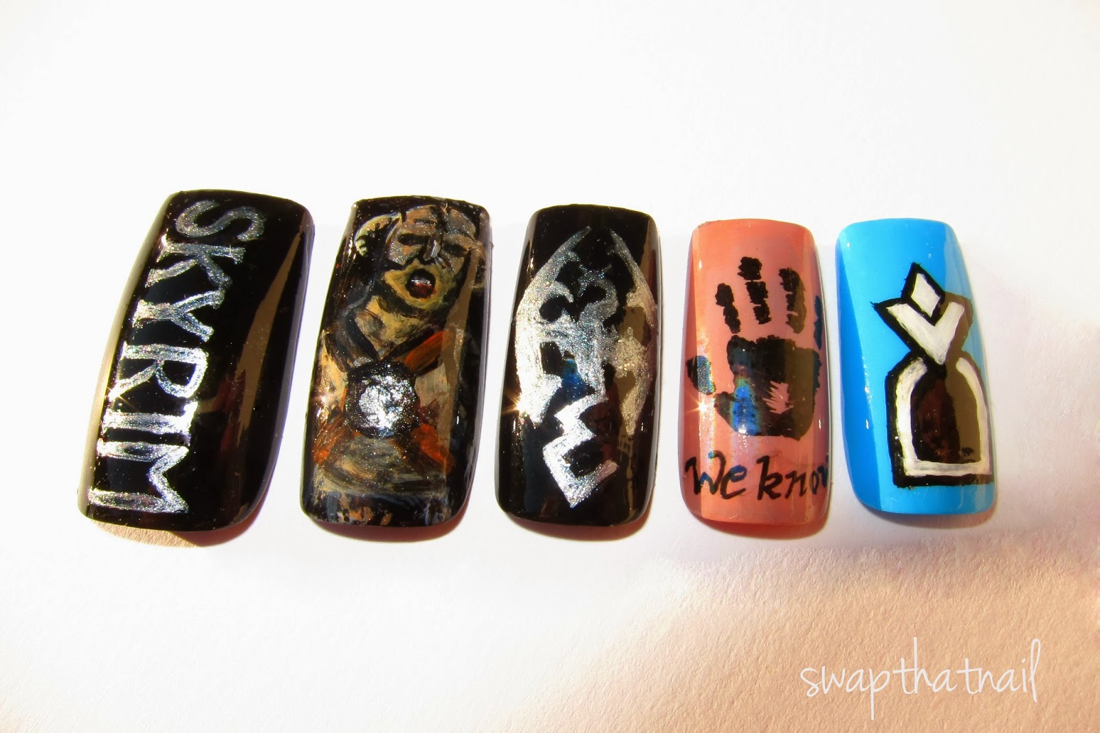 Skyrim Nails | Swap That Nail