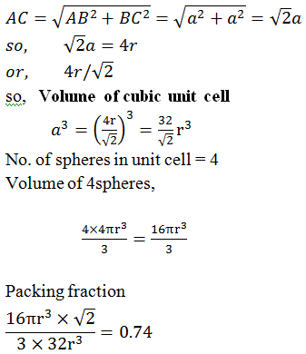Chemistry Notes: Solid state