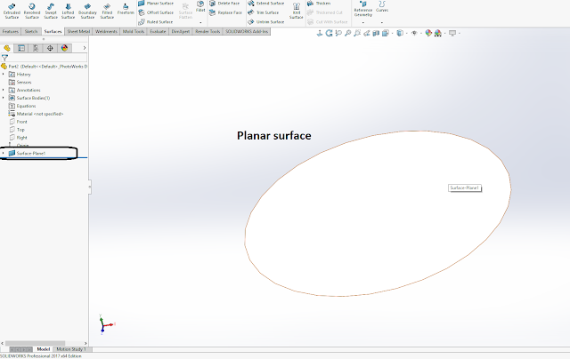 Design Tech Academy: Planar Surface: In SolidWorks