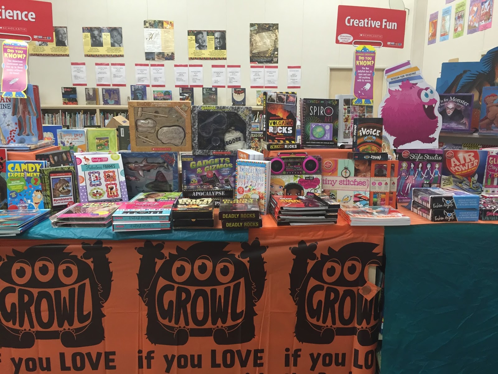 Monster Theme Book Fair!