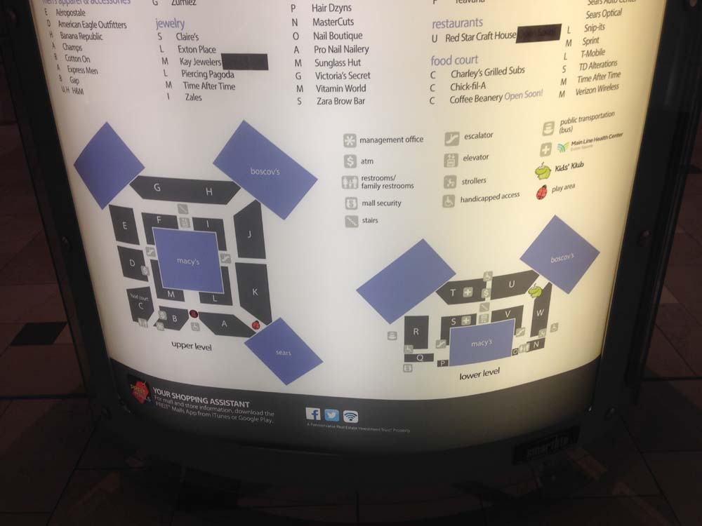 Sky City: Retail History: Exton Square Mall: Exton/West Whiteland ...