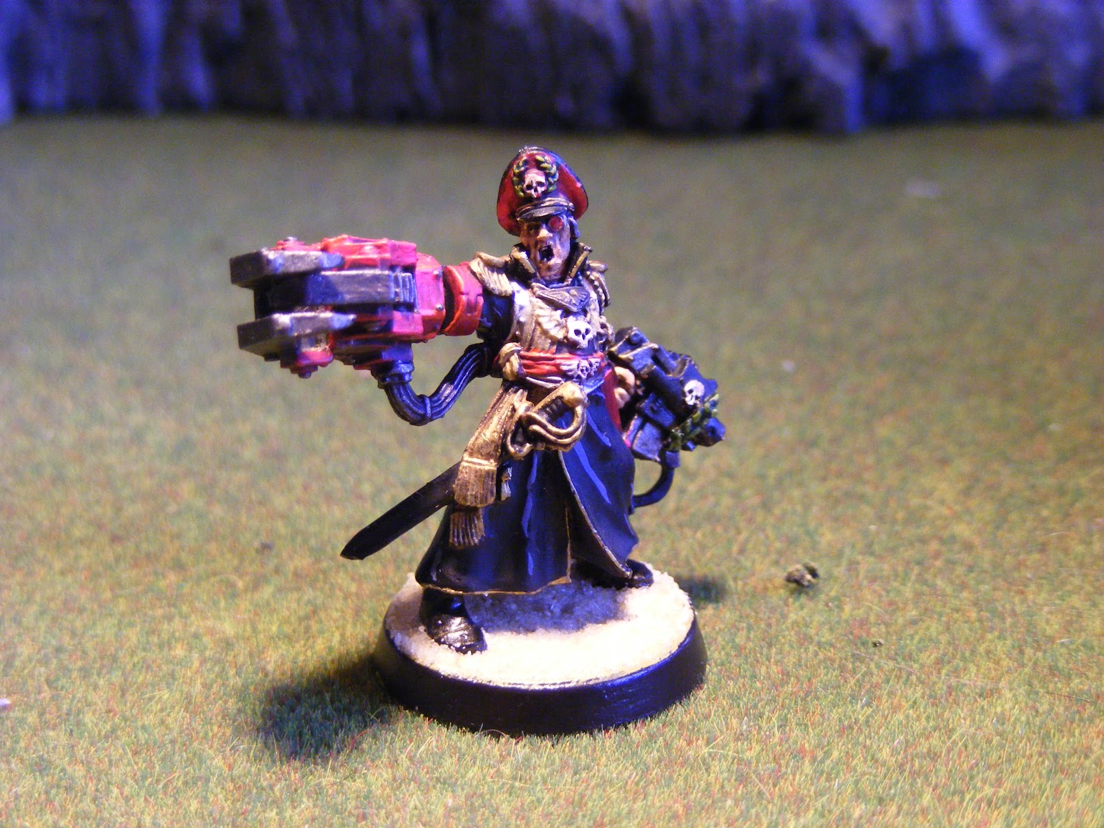 Life In The Man Cave: Imperial Guard Project - Commissar Yarrick
