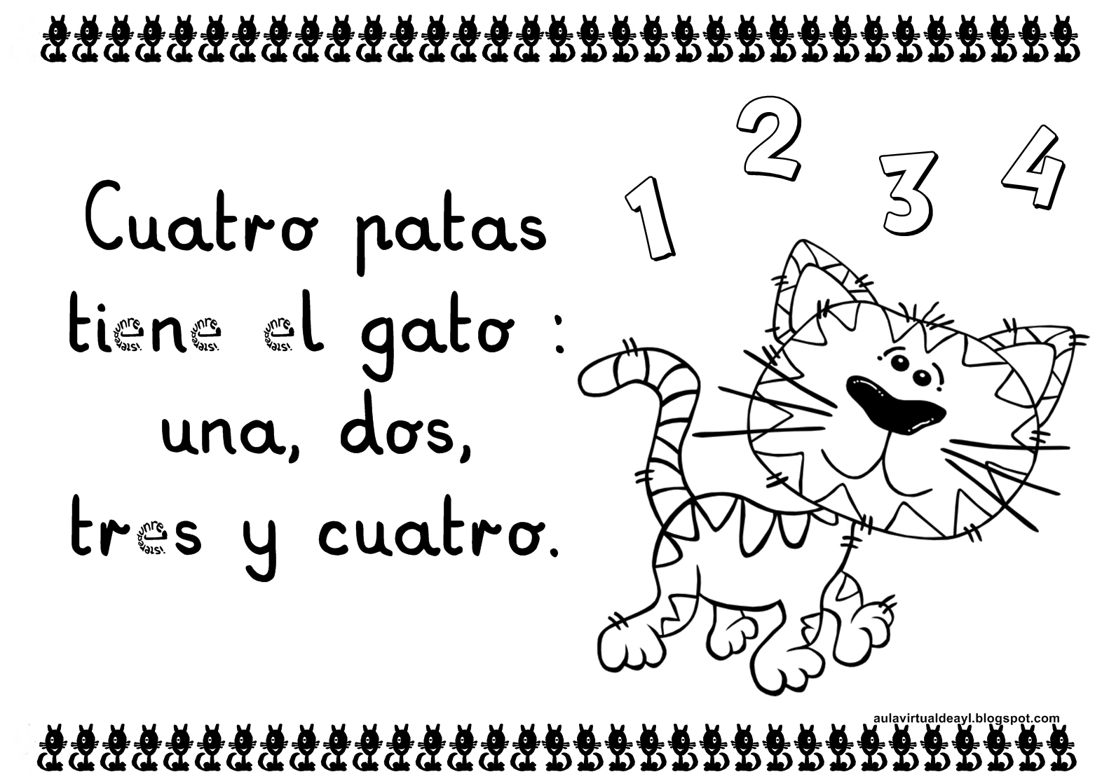 Aula virtual de audición y lenguaje: Retahílas para sortear