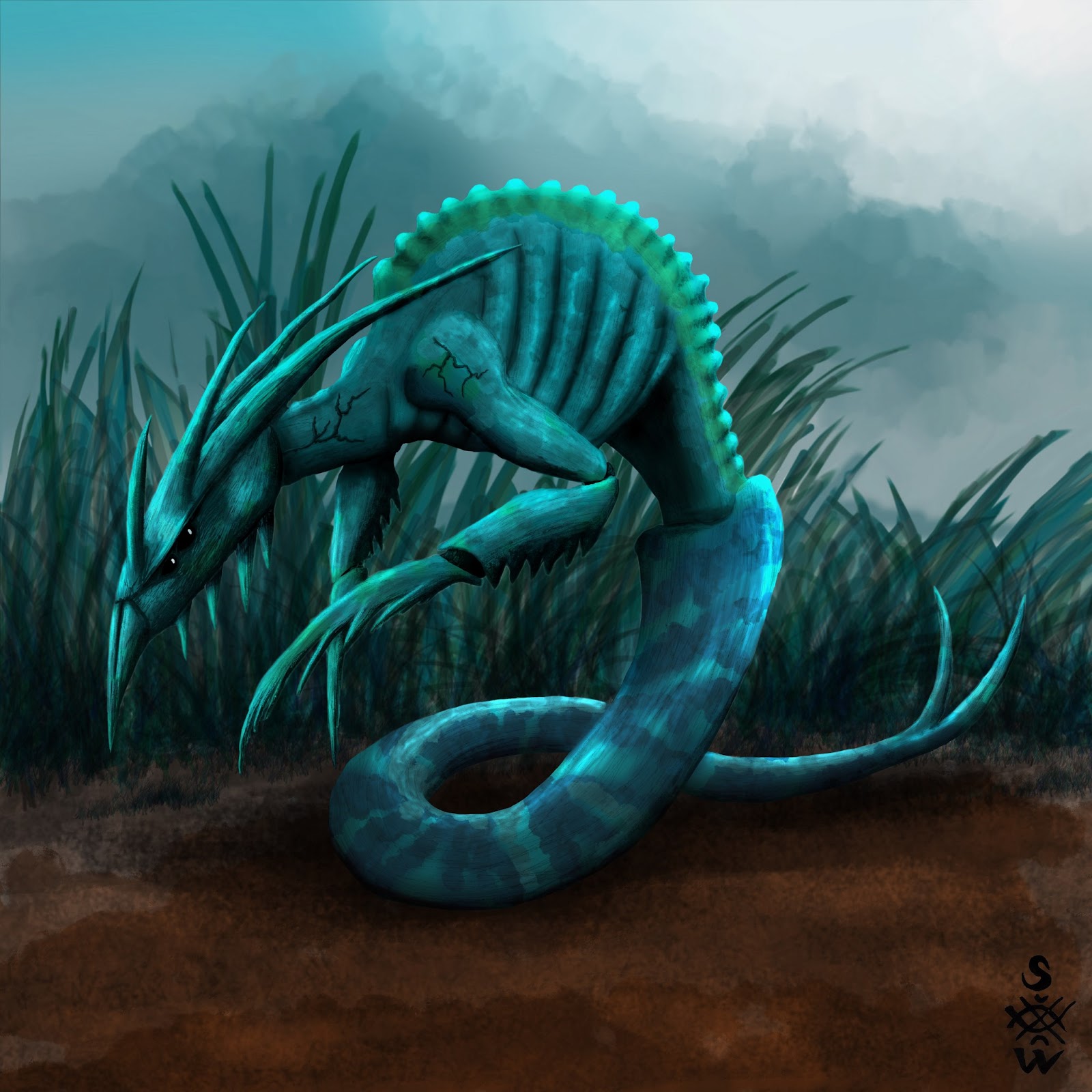 Samantha Wise's FMP: Texturing the Grass Stalker and Tree Ray