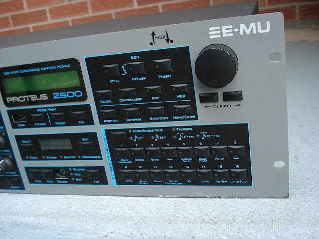 MATRIXSYNTH: E-MU Systems Proteus 2500 Version 2 SN 020201607