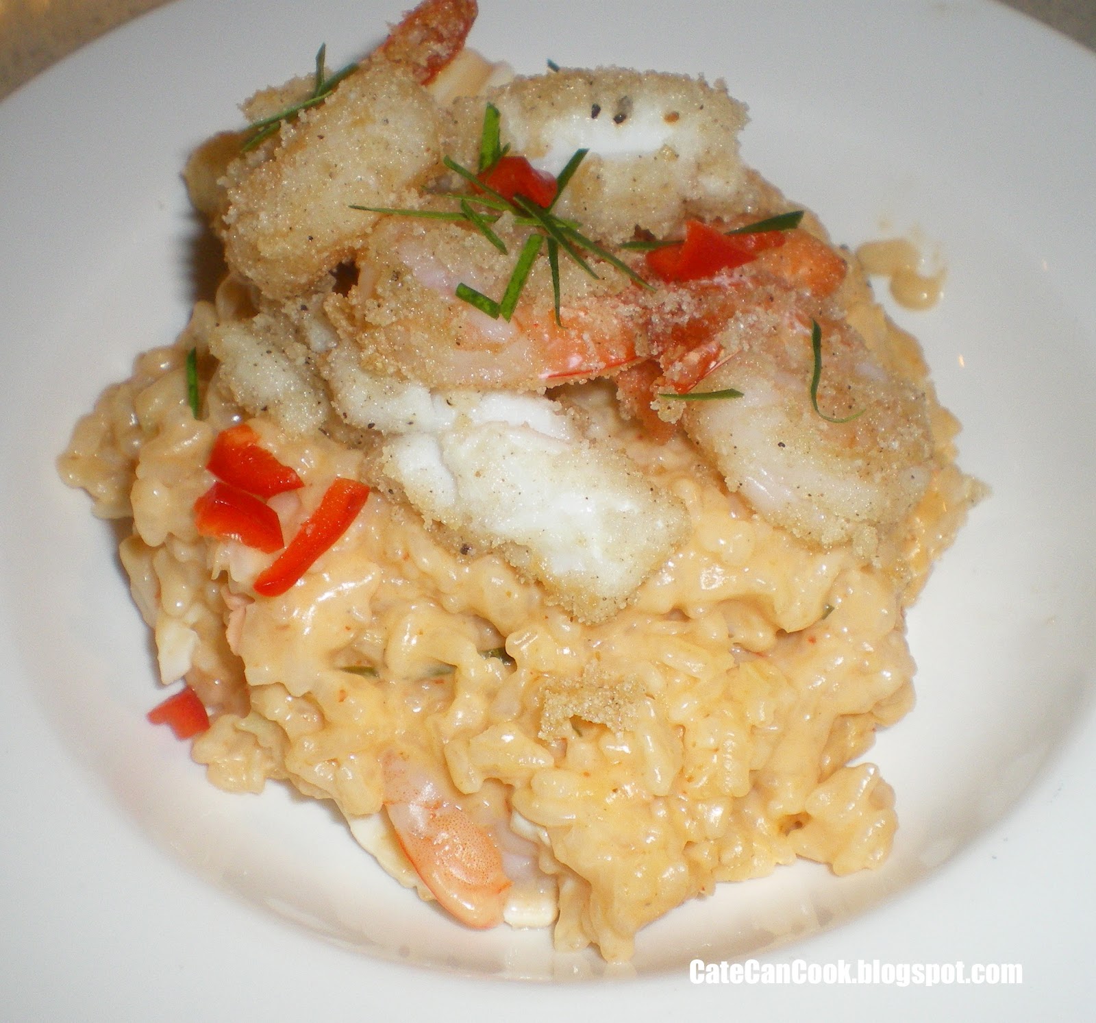 Cate Can Cook, So Can You!!: Thai Inspired Risotto with Salt and Pepper ...