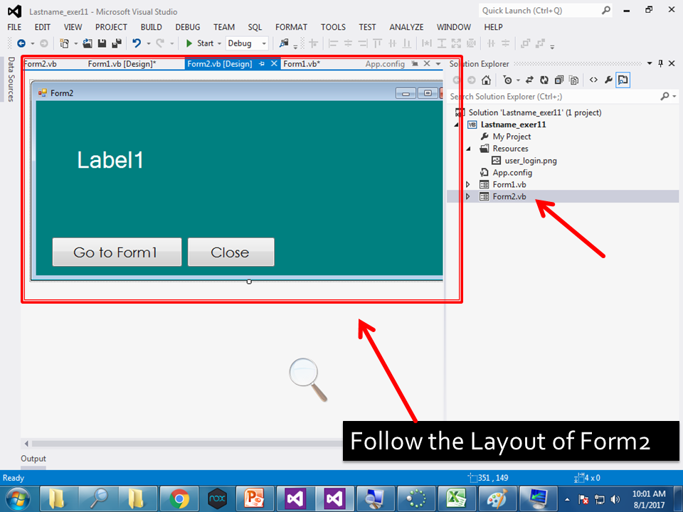 CC103 Programming Language ( Visual Basic ) : How to Create a Log_in ...