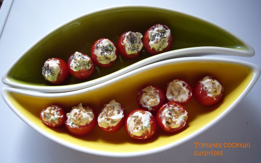 Tomates cocktail surprises