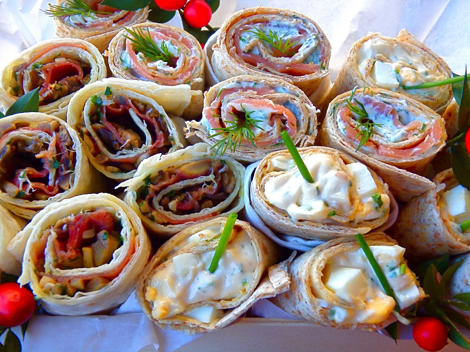 Les receptes que m'agraden: Rollitos variados (Wraps)