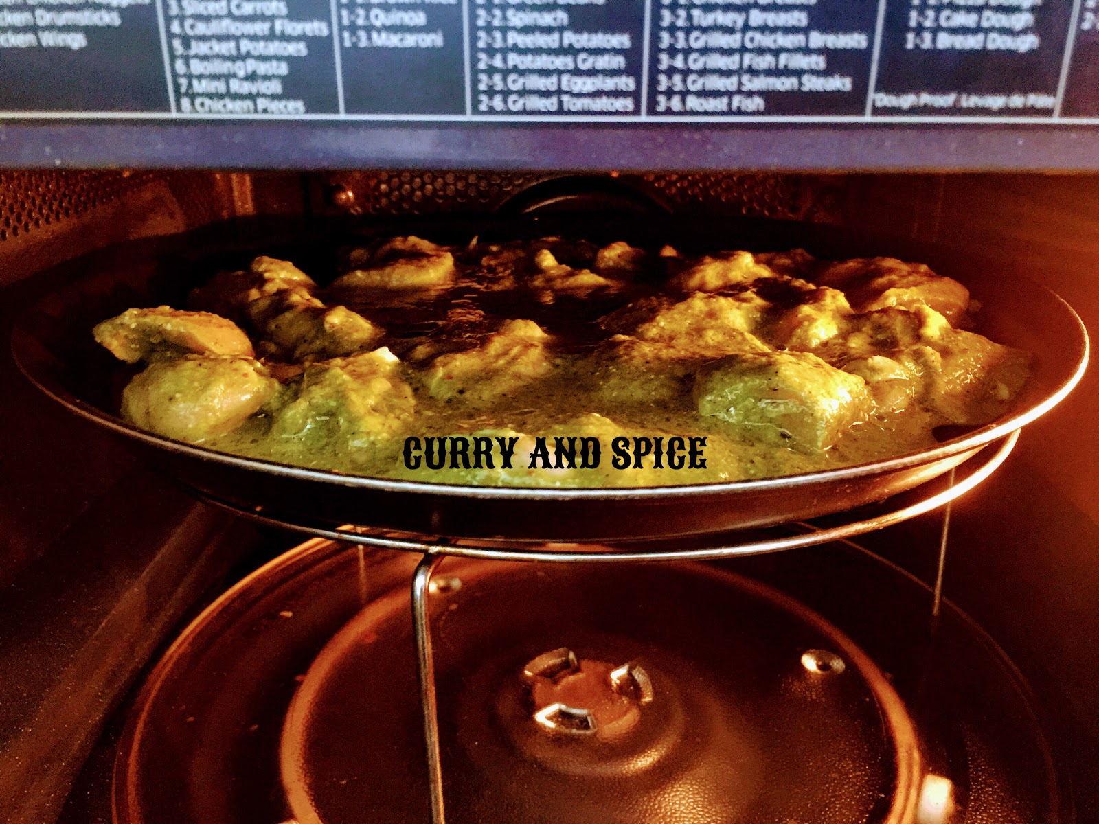 CURRY AND SPICE: QUICK FIX CHICKEN HARIYALI KEBAB