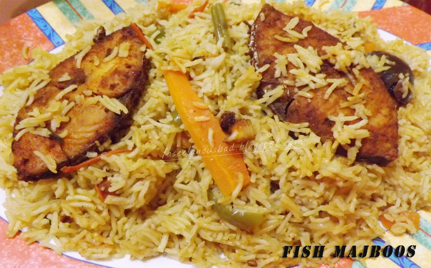 GOOD FOOD ENDS WITH GOOD TALK: Fish Majboos