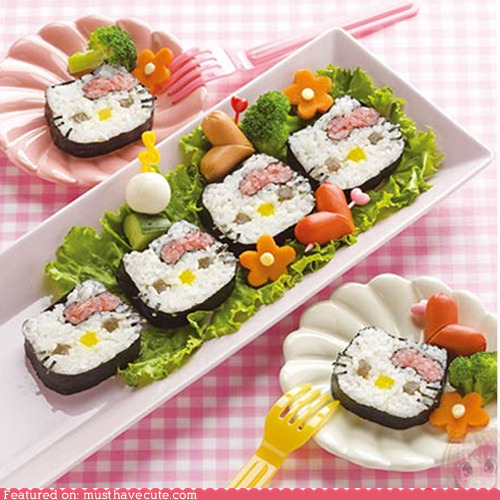 Gambar Lucu Sushi Hello Kitty | Gambar ber Gambar