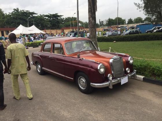 Pics: Check out the car that took Desmond Elliot to his inauguration