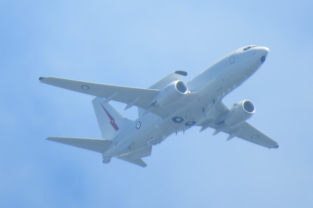 Central Queensland Plane Spotting: RAAF Boeing B737-7ES / E-7A ...