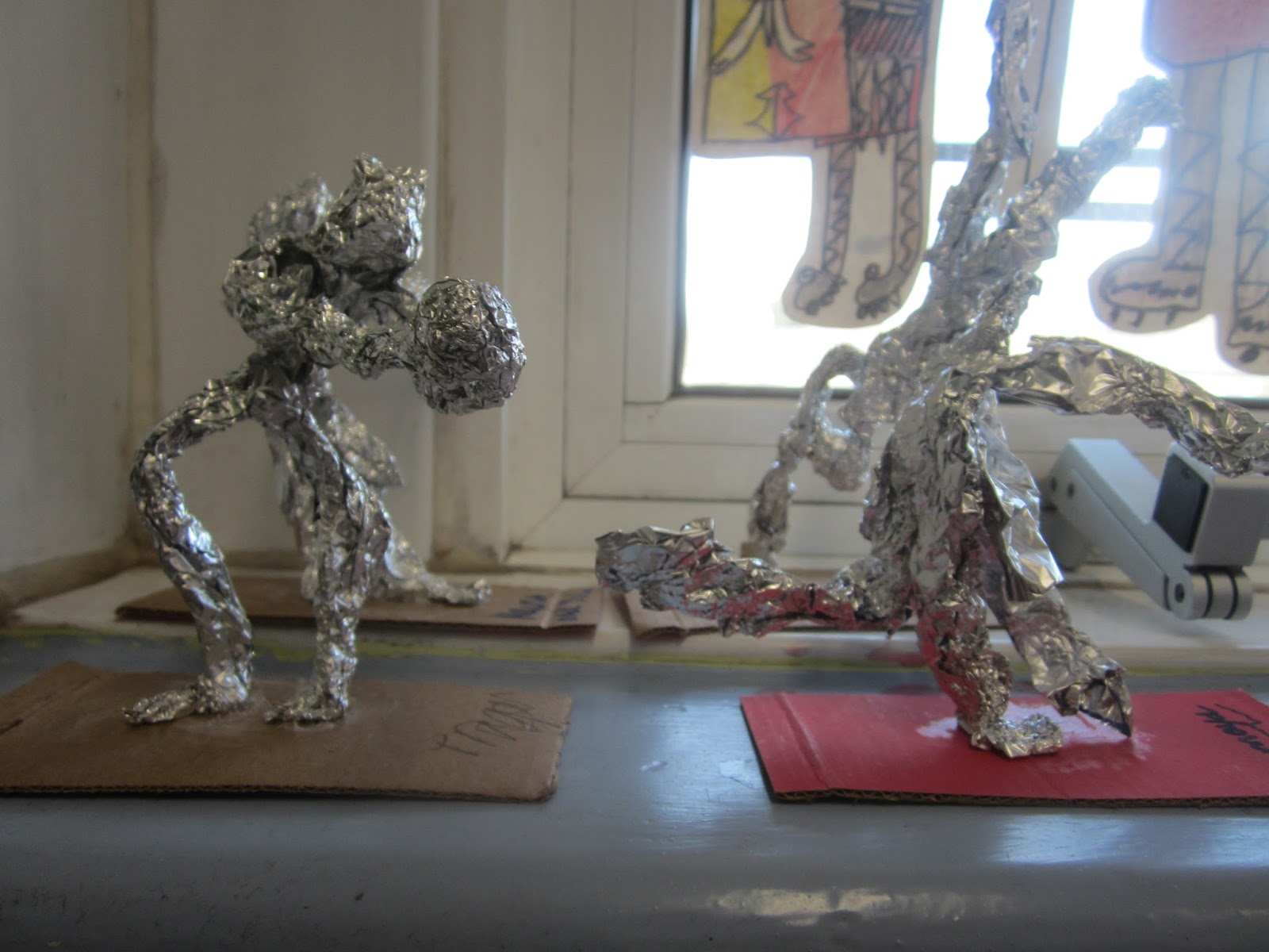 Adventures In Art: Tin Foil Sculpting