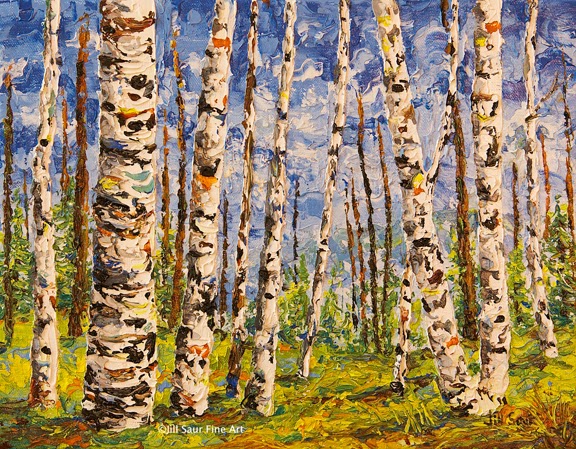 Aspen Tree Paintings: Aspen Tree Paintings