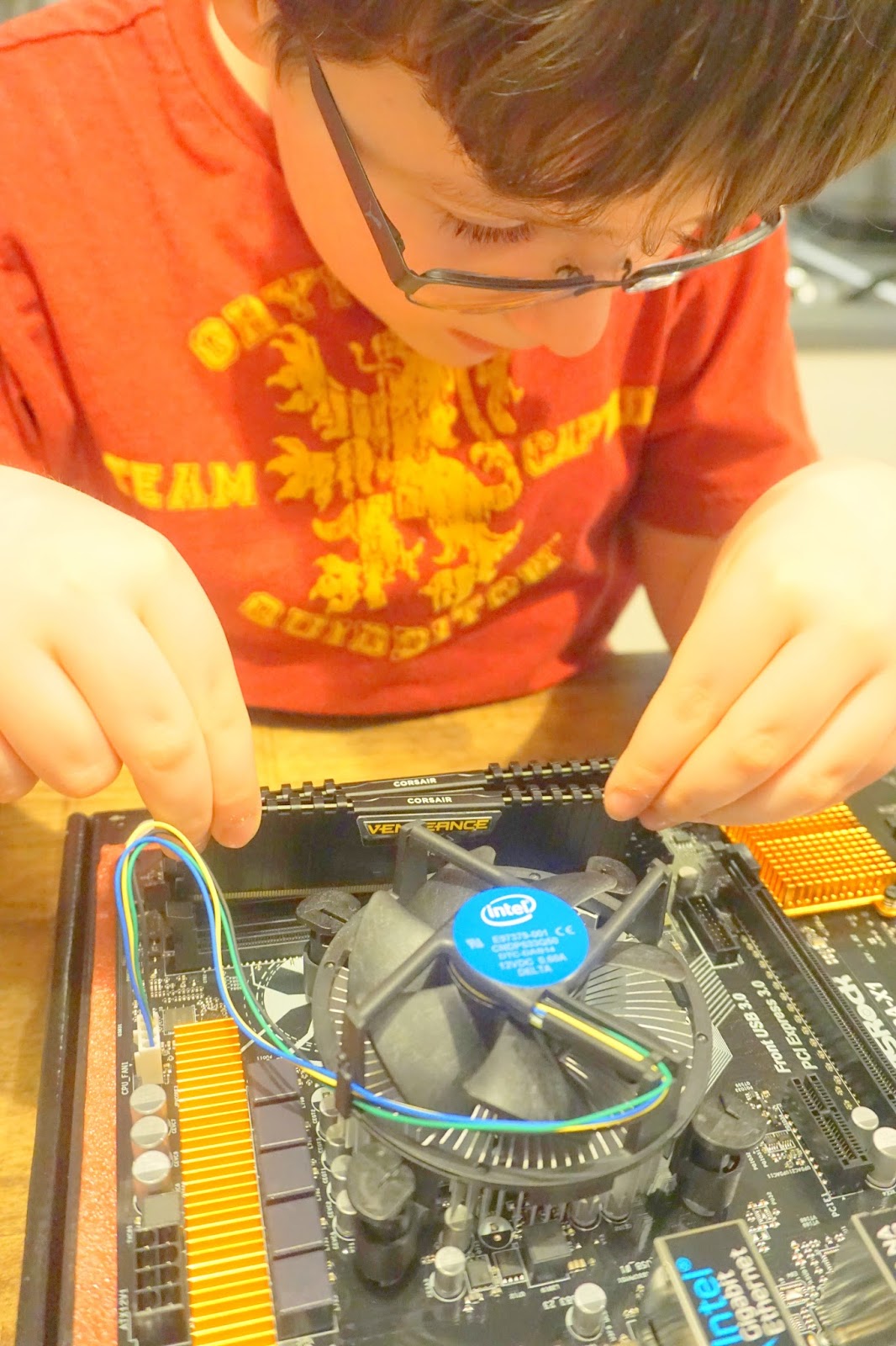Computer Building With Kids, Technology Learning At Home - "Making ...