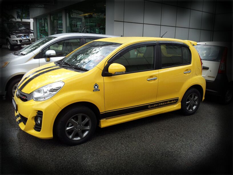 TheConceptionMind: New Myvi 1.5 modification..