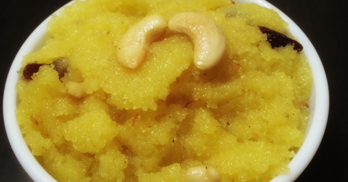 Eat Pray and Cook: "Kesar-y" Rava Kesari