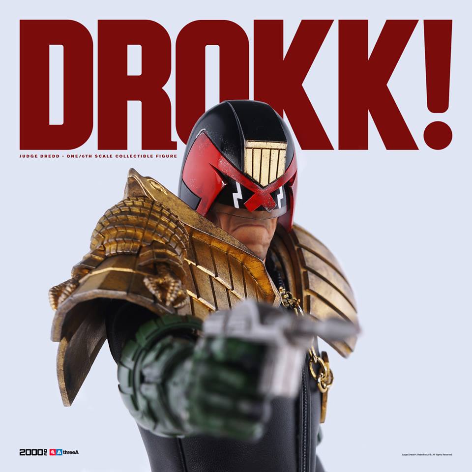 Images: First Look At New Judge Dredd Action Figure
