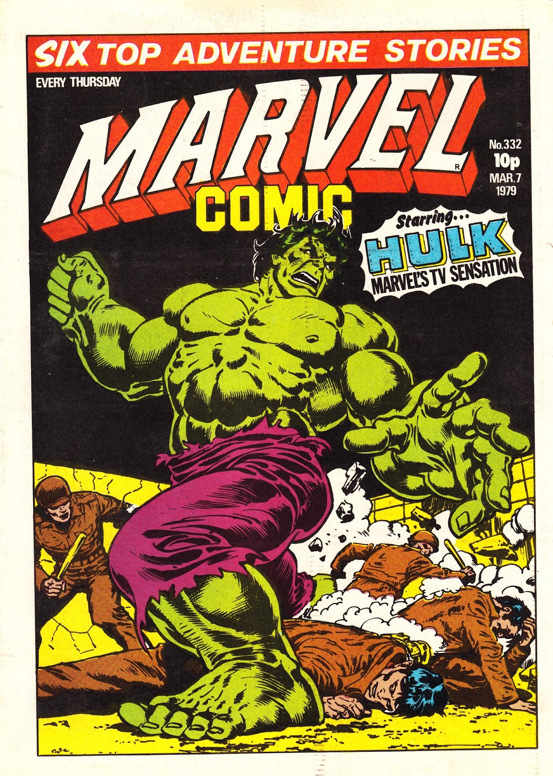 STARLOGGED - GEEK MEDIA AGAIN: 1979: MARVEL COMIC MARCH COVER GALLERY ...