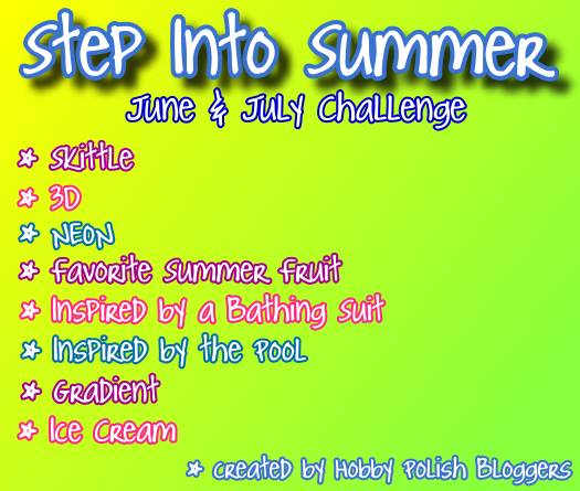 Vic and Her Nails: Inspired by "Step Into Summer Challenge"