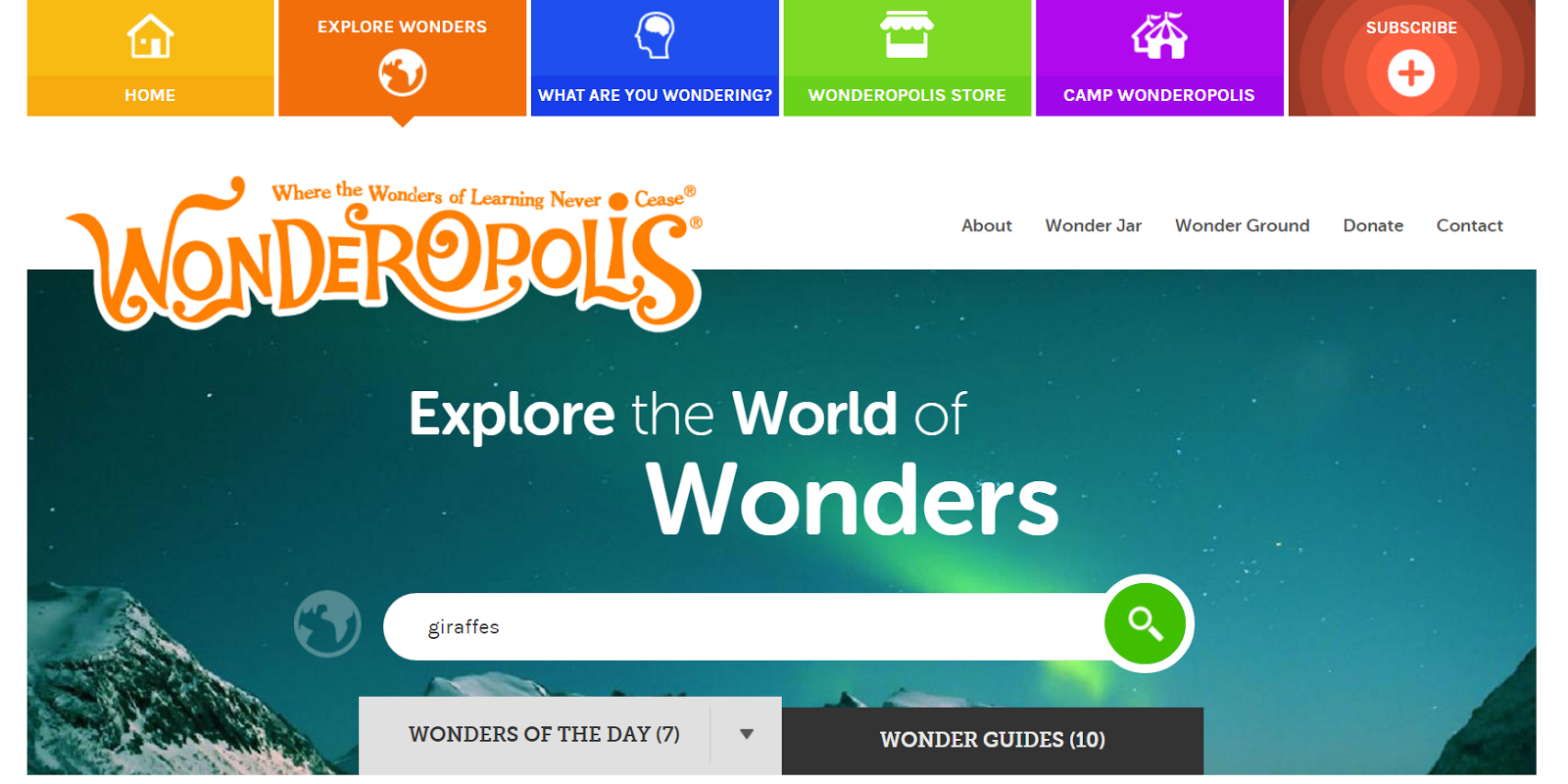 Wonderopolis {Answer Generator}