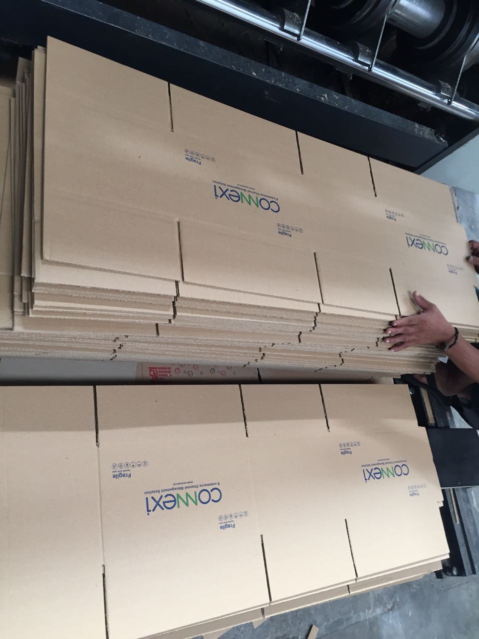 Proses Karton menjadi Box