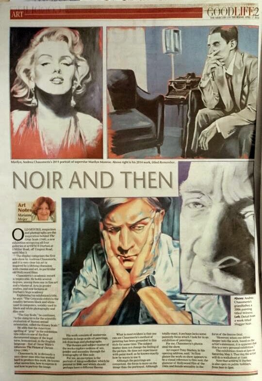 artSPACE durban: “The Gray Scale (1946)” by Andreas Chasomeris ...