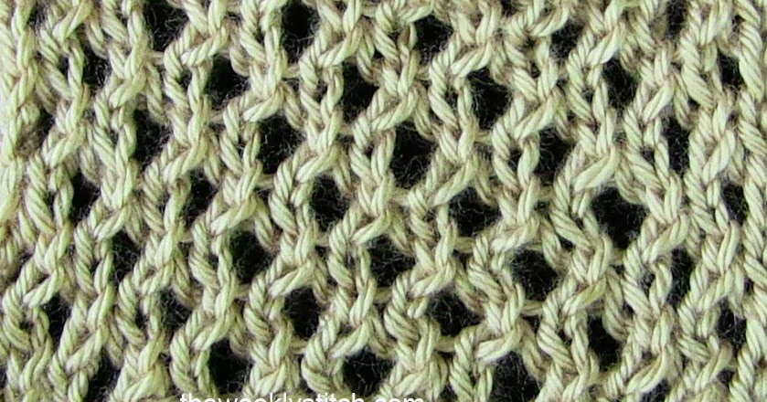 Cell Stitch | The Weekly Stitch