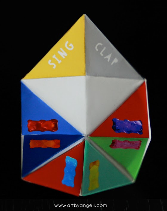 artbyangeli: Origami Chatterbox - Free printable