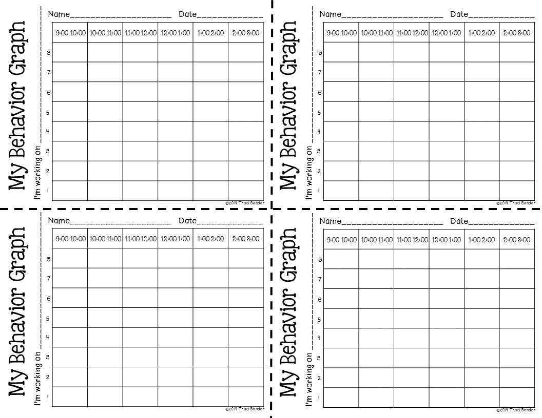 The Bender Bunch: Student Self-Monitoring is SO Powerful!
