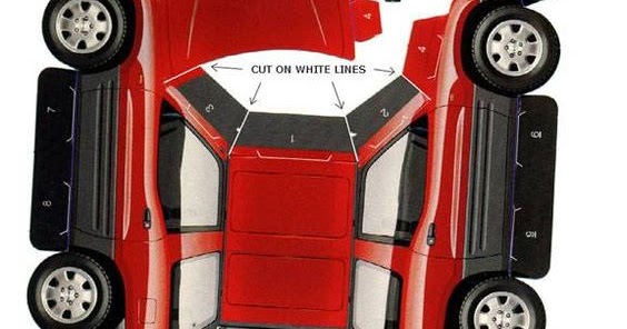 SP. Papel Modelismo: PaperCraft - Toyota RAV4