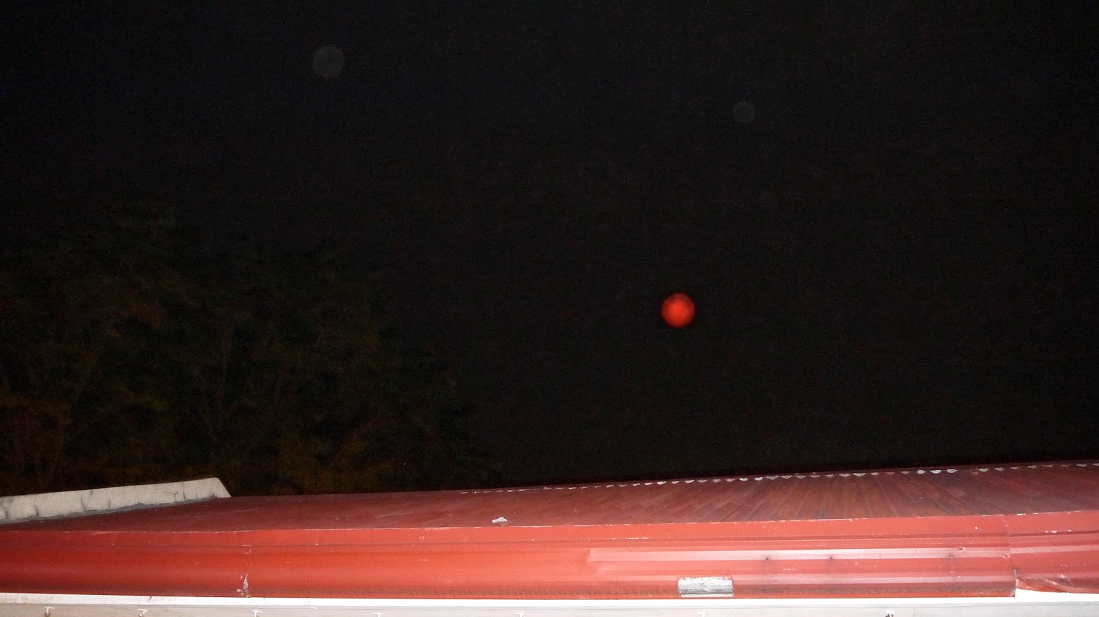Red Orb UFO