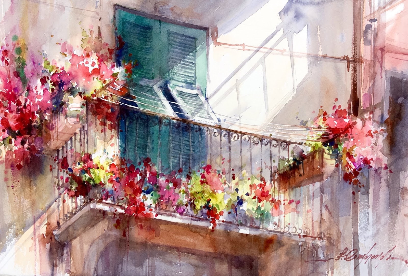 Fabio Cembranelli | Abstract / Watercolour painter | Tutt'Art ...