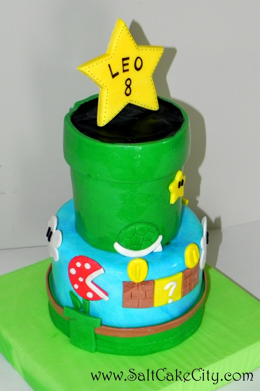 Salt Cake City: Mini Mario Cake